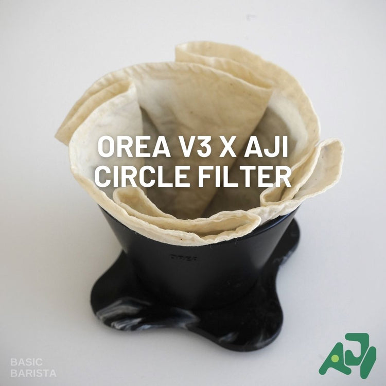Brewing Orea V3 Dripper with Aji Circle Filter – Basic Barista