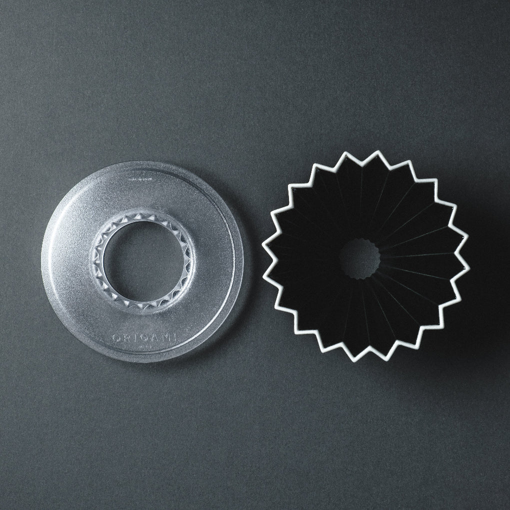 Origami Dripper - Ceramic Origami Dripper | Pour Over Coffee Dripper – Basic Barista